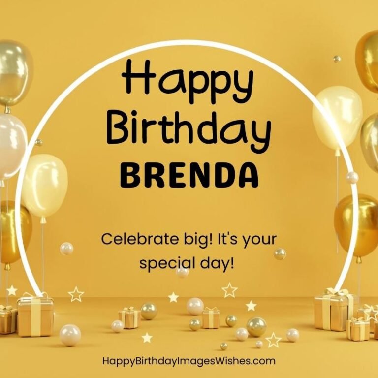 Happy Birthday Brenda Images & Wishes 2025