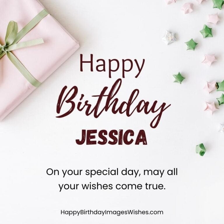 Happy Birthday Jessica Images & Wishes 2025