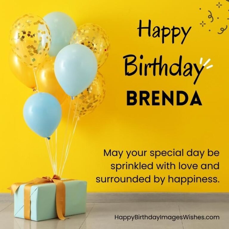 Happy Birthday Brenda Images & Wishes 2025