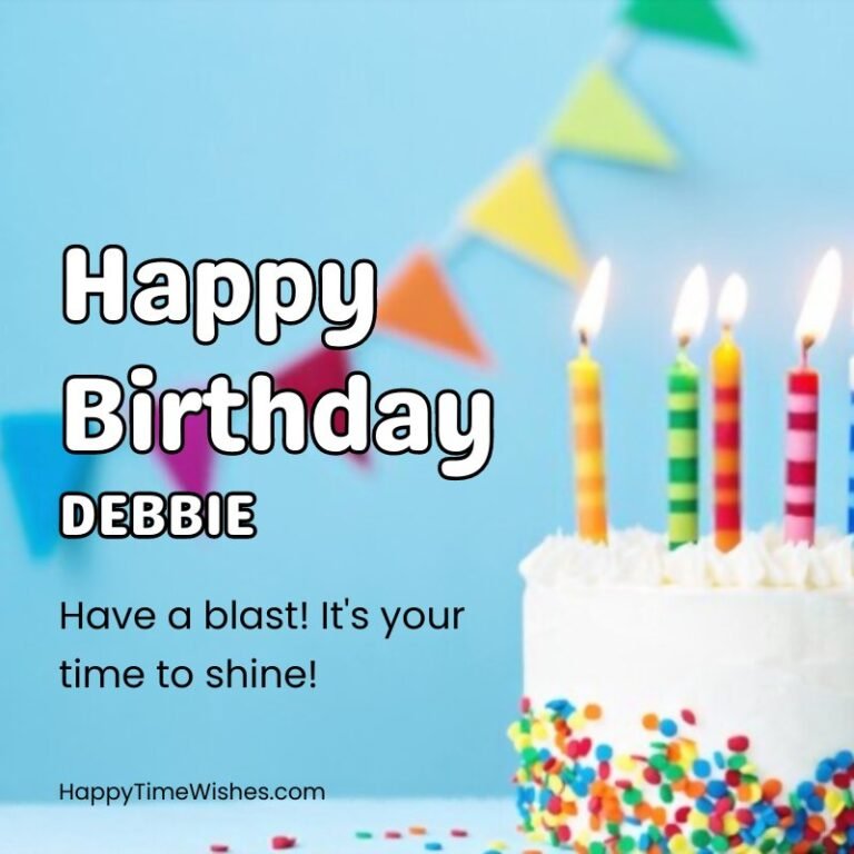 Happy Birthday Debbie Images & Wishes 2025