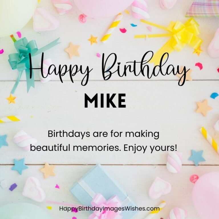 Happy Birthday Mike Images & Wishes 2025