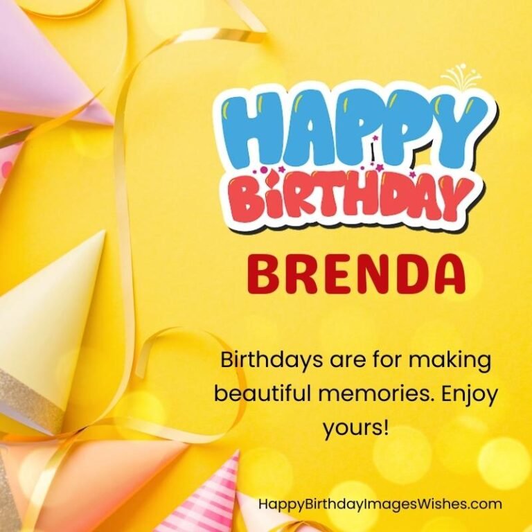 Happy Birthday Brenda Images & Wishes 2025