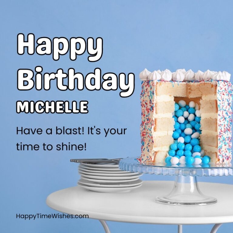 Happy Birthday Michelle Images & Wishes 2025