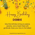 Happy Birthday Debbie Images & Wishes 2025