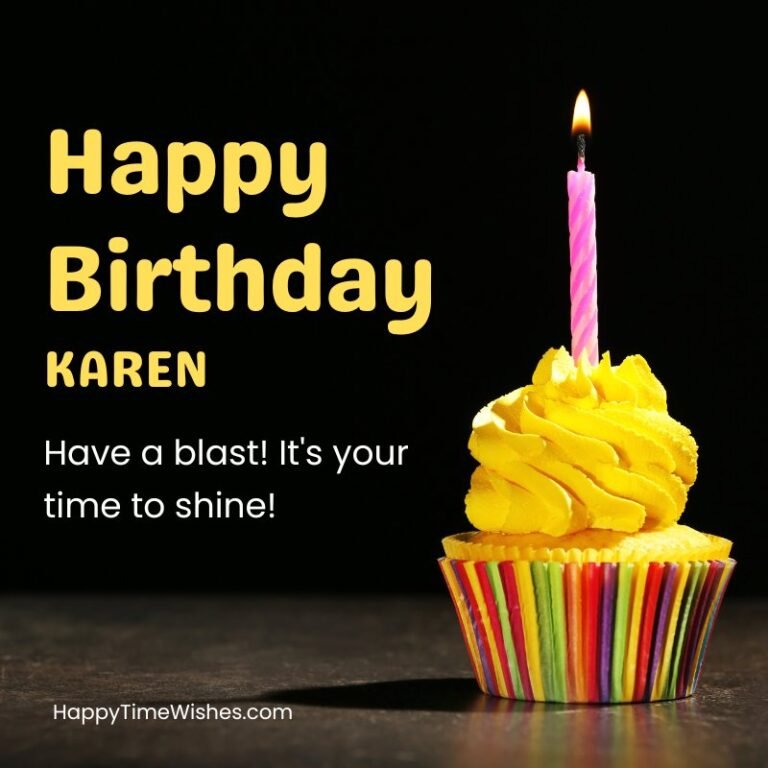 Happy Birthday Karen Images & Wishes 2025