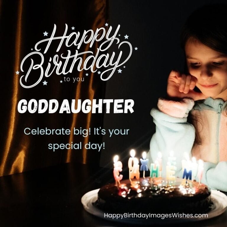 Happy Birthday GodDaughter Images & Wishes 2025