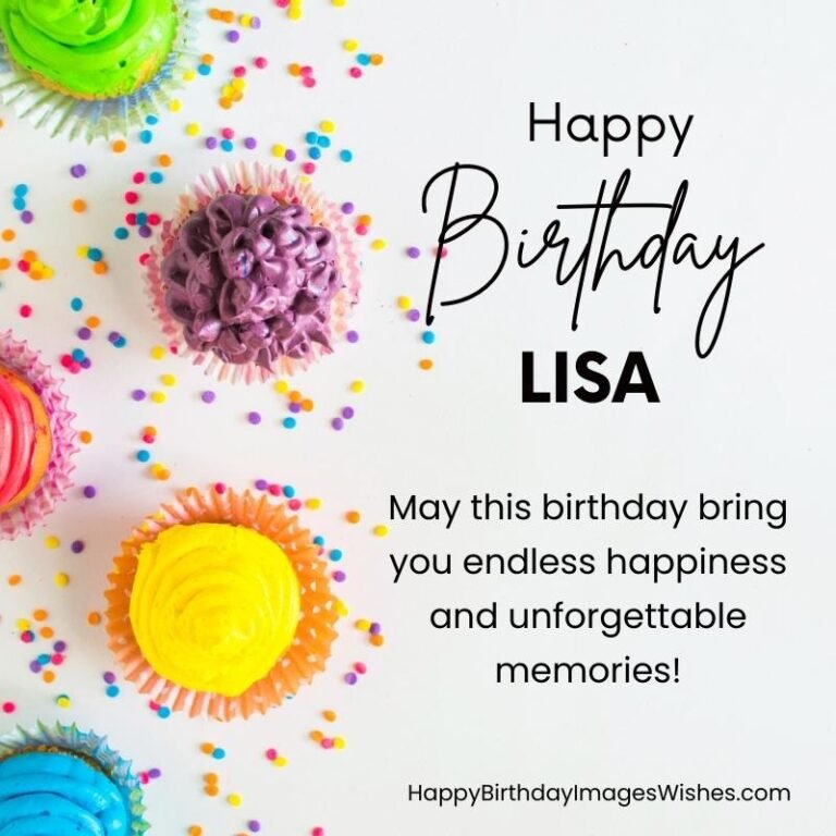 Happy Birthday Lisa Images & Wishes 2025