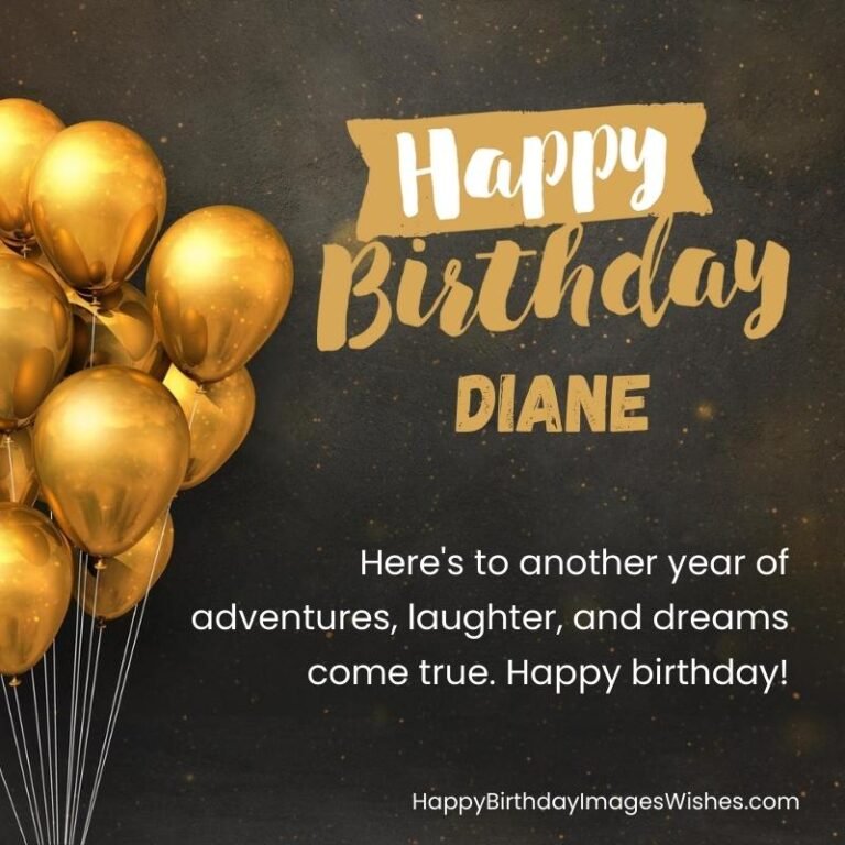 Happy Birthday Diane Images & Wishes 2025