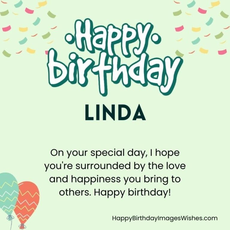 Happy Birthday Linda Images & Wishes 2025