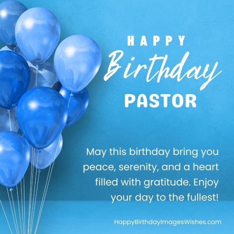 Happy Birthday Pastor Images & Wishes 2025
