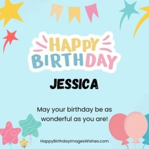 Happy Birthday Jessica Images & Wishes 2025
