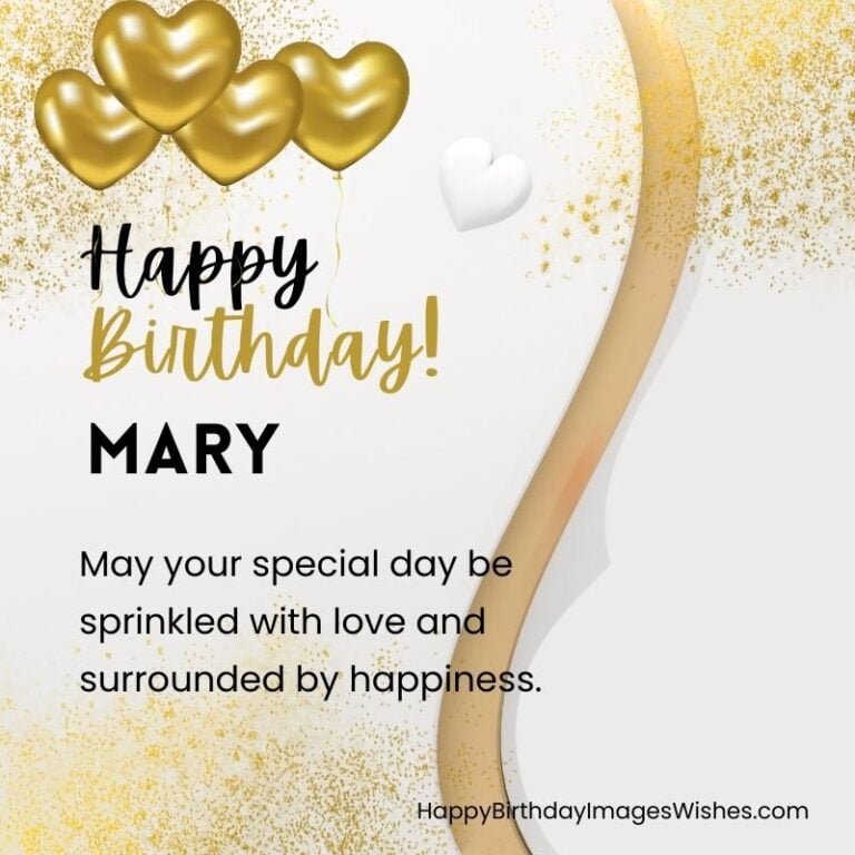 Happy Birthday Mary Images & Wishes 2025