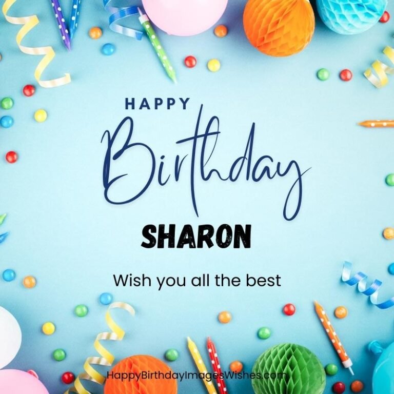 Happy Birthday Sharon Images & Wishes 2025