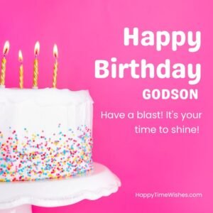 Happy Birthday Godson Images & Wishes 2025