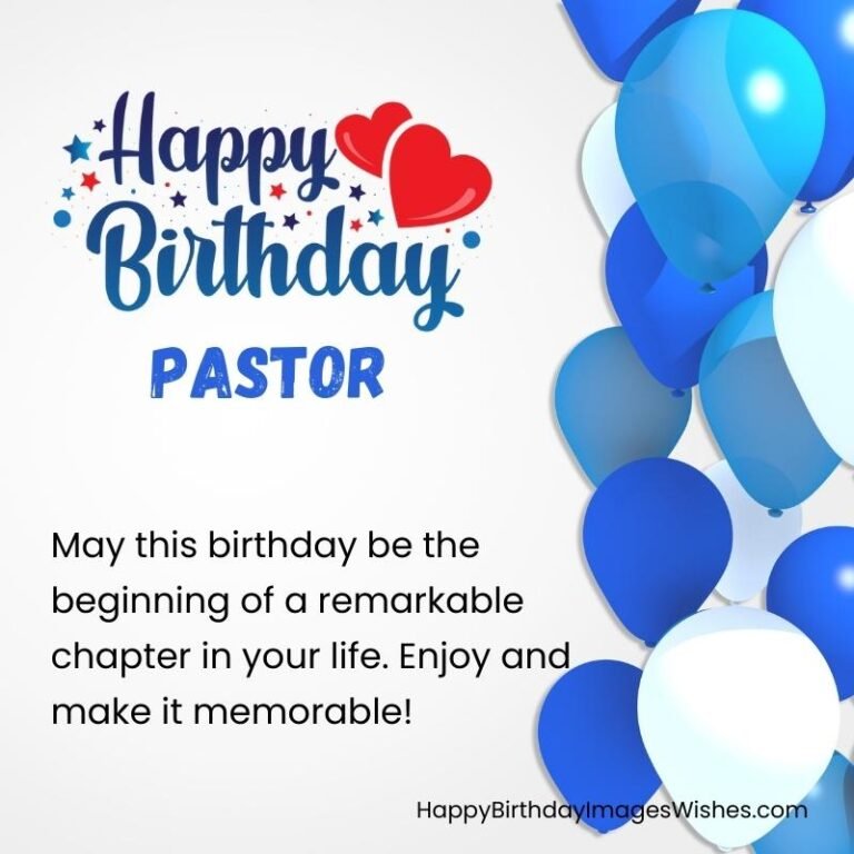 Happy Birthday Pastor Images & Wishes 2025