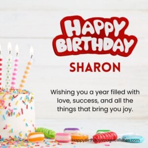 Happy Birthday Sharon Images & Wishes 2025