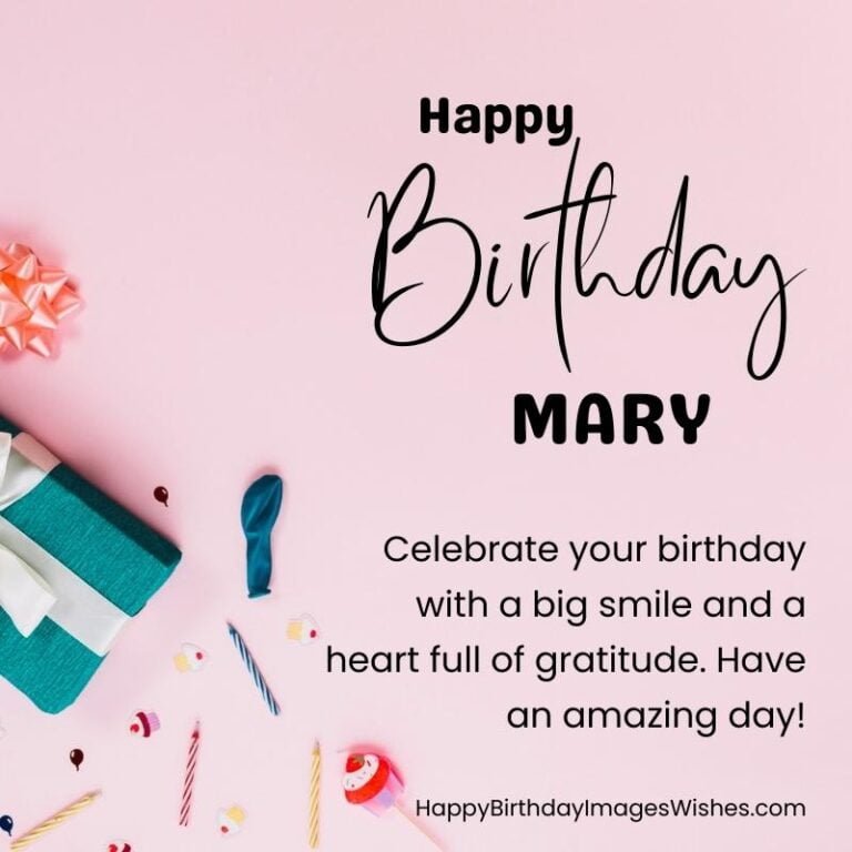 Happy Birthday Mary Images & Wishes 2025