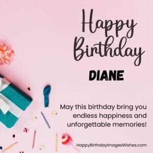Happy Birthday Diane Images & Wishes 2025