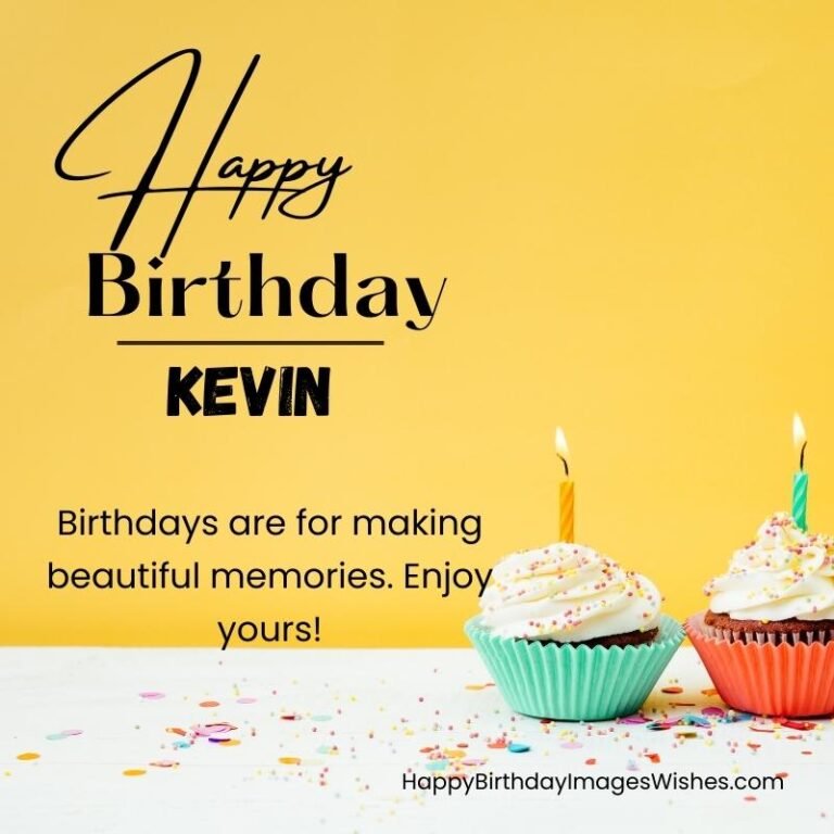 Happy Birthday Kevin Images & Wishes 2025
