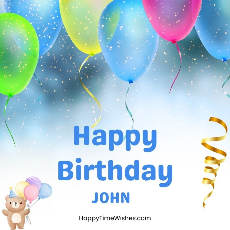 Happy Birthday John Images & Wishes 2025