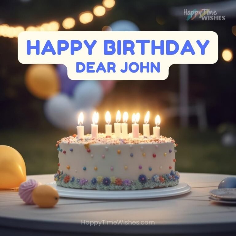 Happy Birthday John Images & Wishes 2025