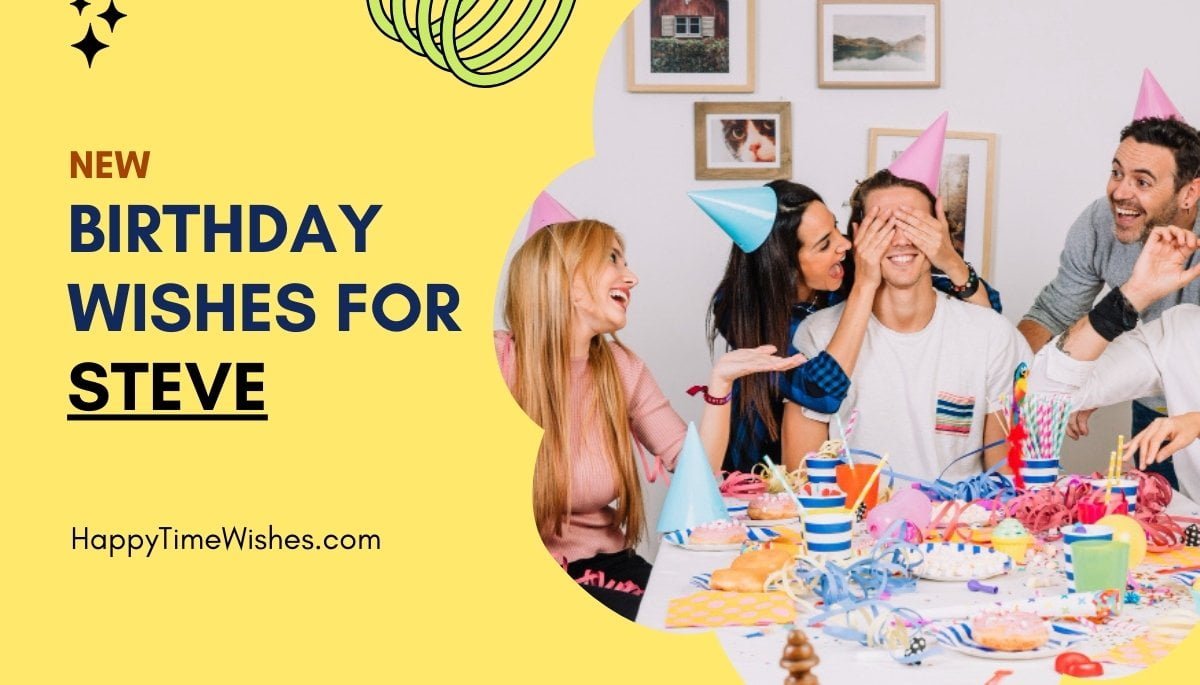 Happy Birthday Steve Images & Wishes 2025