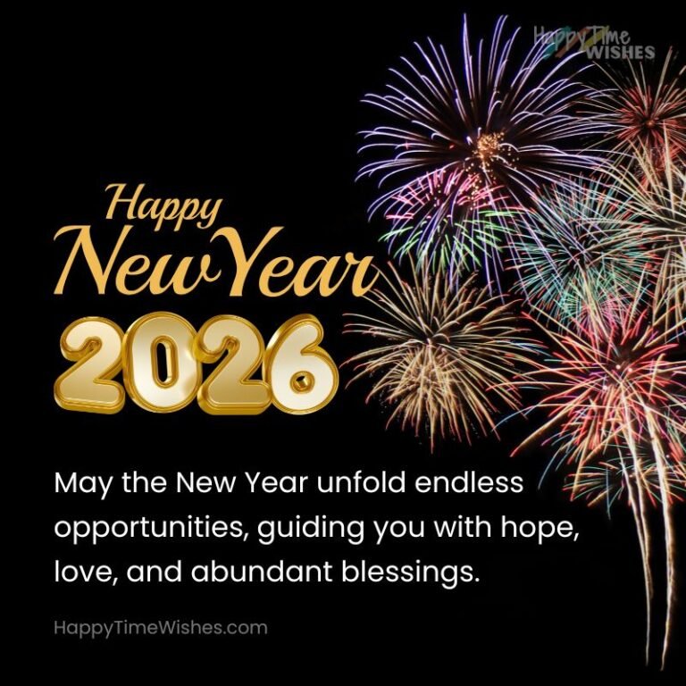 32+ Free Happy New Year Blessings 2026 Images & Wishes [Updated]