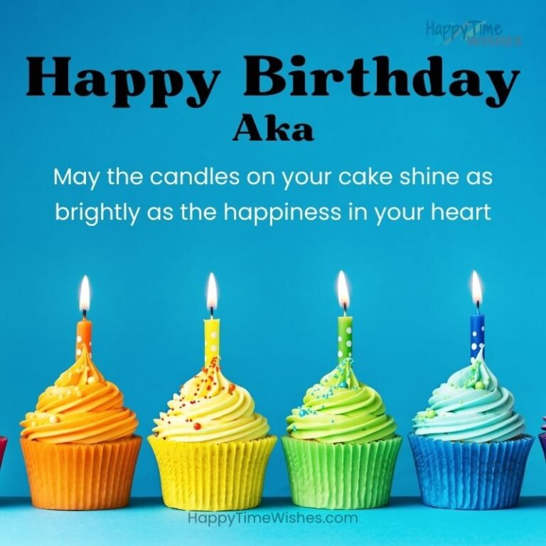 30+ Free Happy Birthday Aka Images & Wishes [2025]