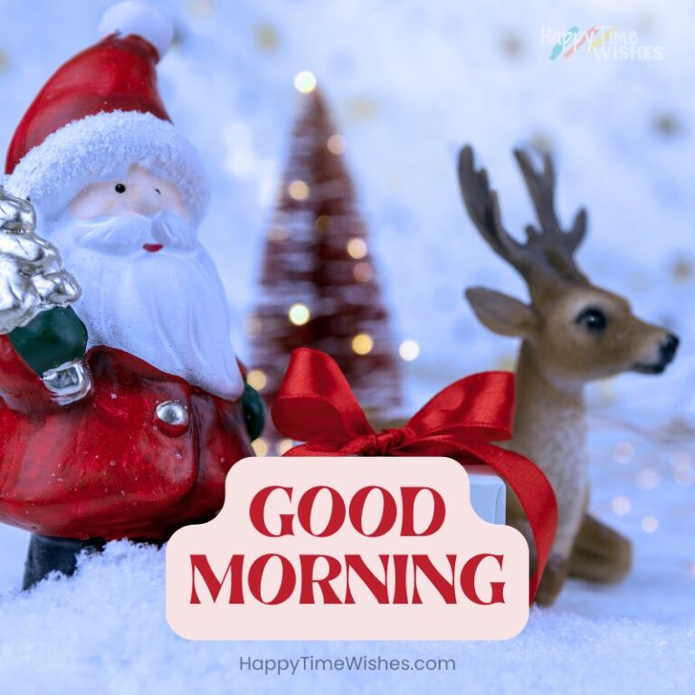 35+ Good Morning Christmas Images & Wishes [2025]