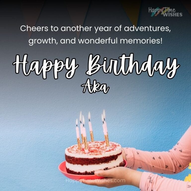30+ Free Happy Birthday Aka Images & Wishes [2025]