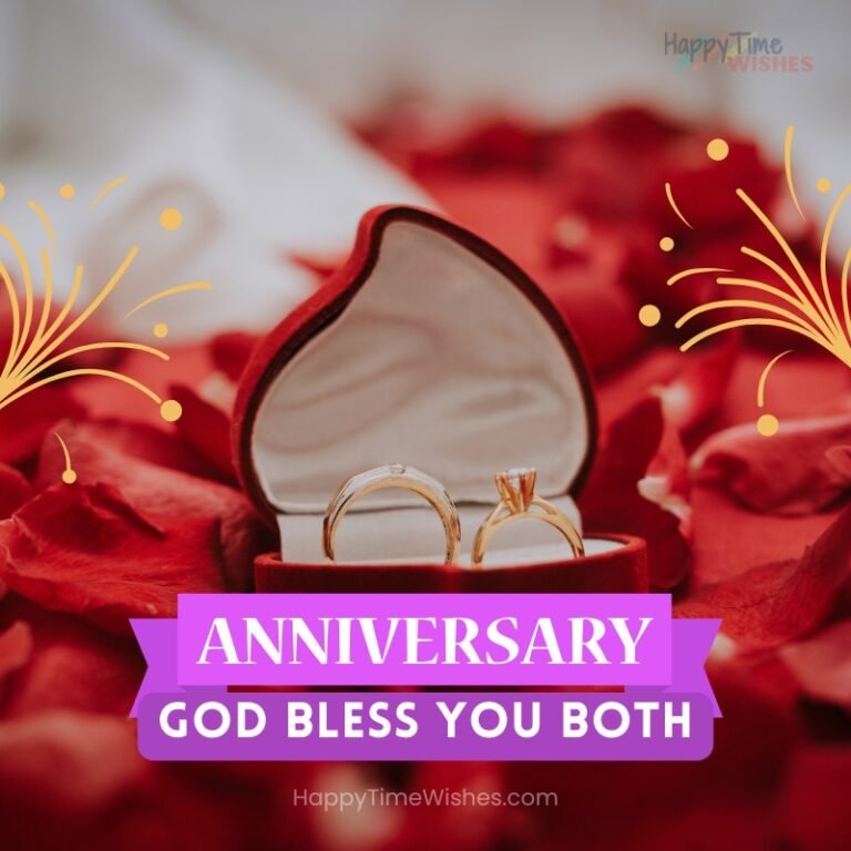 25+ Happy Anniversary God Bless You Both Images & Wishes [Free 2025]