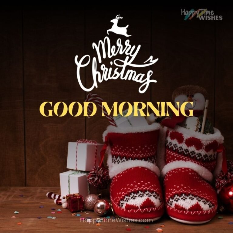 35+ Good Morning Christmas Images & Wishes [2025]