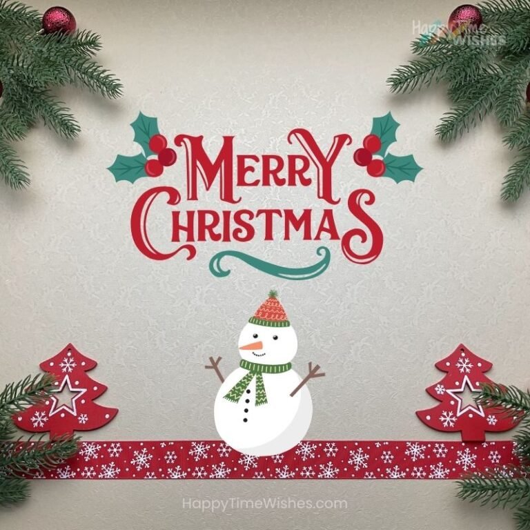 28+ Free Cute Merry Christmas Images & Wishes [Fresh Collection]