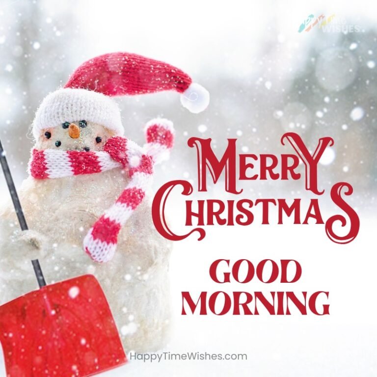 35+ Good Morning Christmas Images & Wishes [2025]