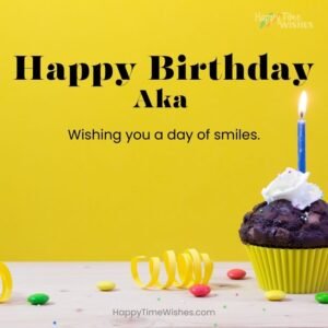 30+ Free Happy Birthday Aka Images & Wishes [2025]