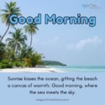 30+ Free Good Morning Beach Images & Quotes [2025]