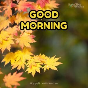 30+ Free Good Morning Fall Images & Quotes [2025]