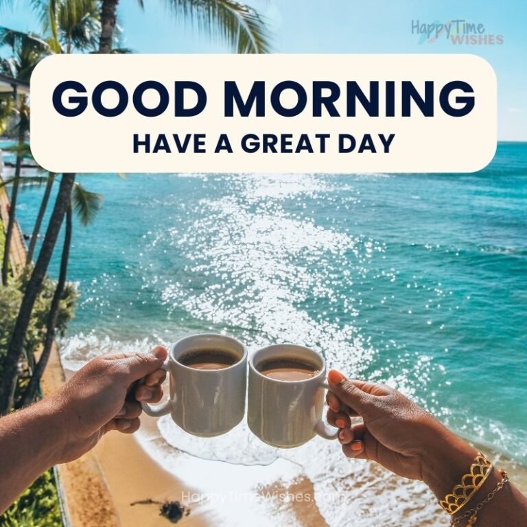 30+ Free Good Morning Beach Images & Quotes [2025]