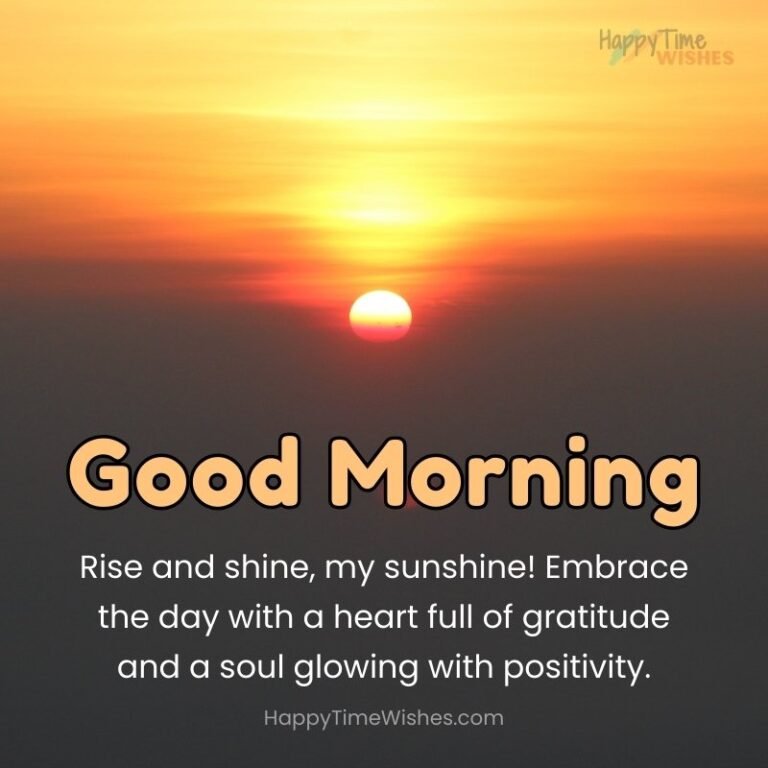 35+ Free Good Morning Sunshine Images & Quotes [2025]