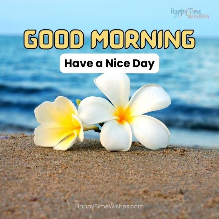 30+ Free Good Morning Beach Images & Quotes [2025]