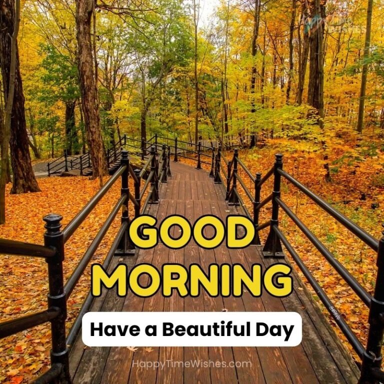 35+ Free Autumn Good Morning Images & Quotes [2025]