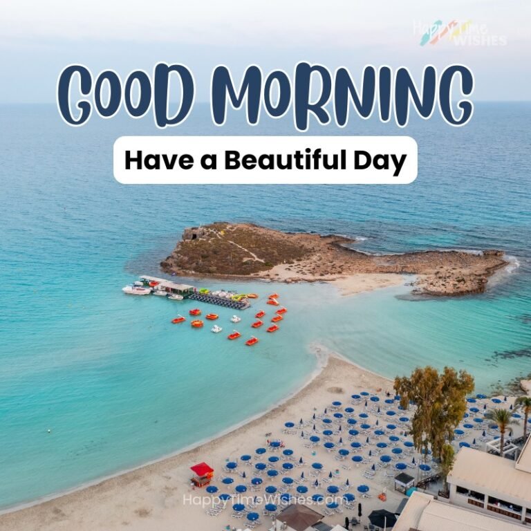 30+ Free Good Morning Beach Images & Quotes [2025]