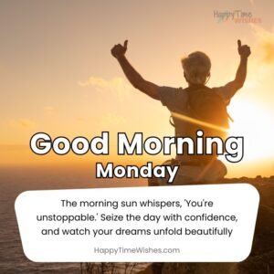 50+ Positive Inspiration Good Morning Monday Images & Quotes [2025]