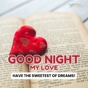 40+ Good Night Sweetheart Images & Quotes