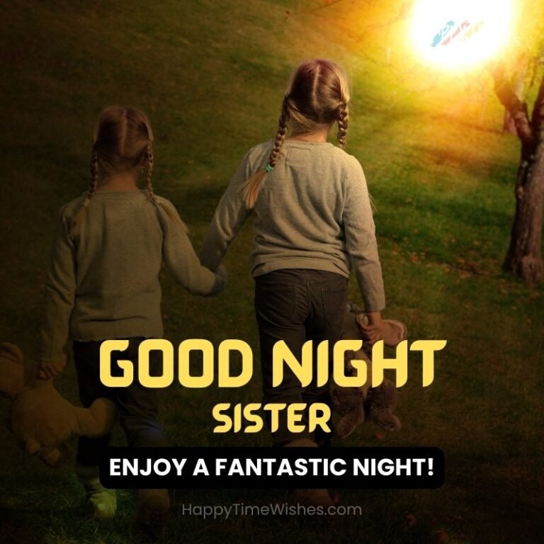 38+ Good Night Sister Images & Quotes