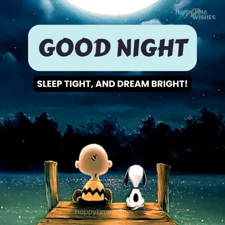 45+ Good Night Snoopy Images & Quotes