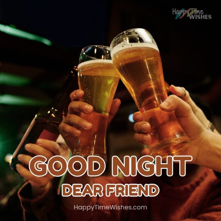 35+ Good Night Images for Friends with Quotes