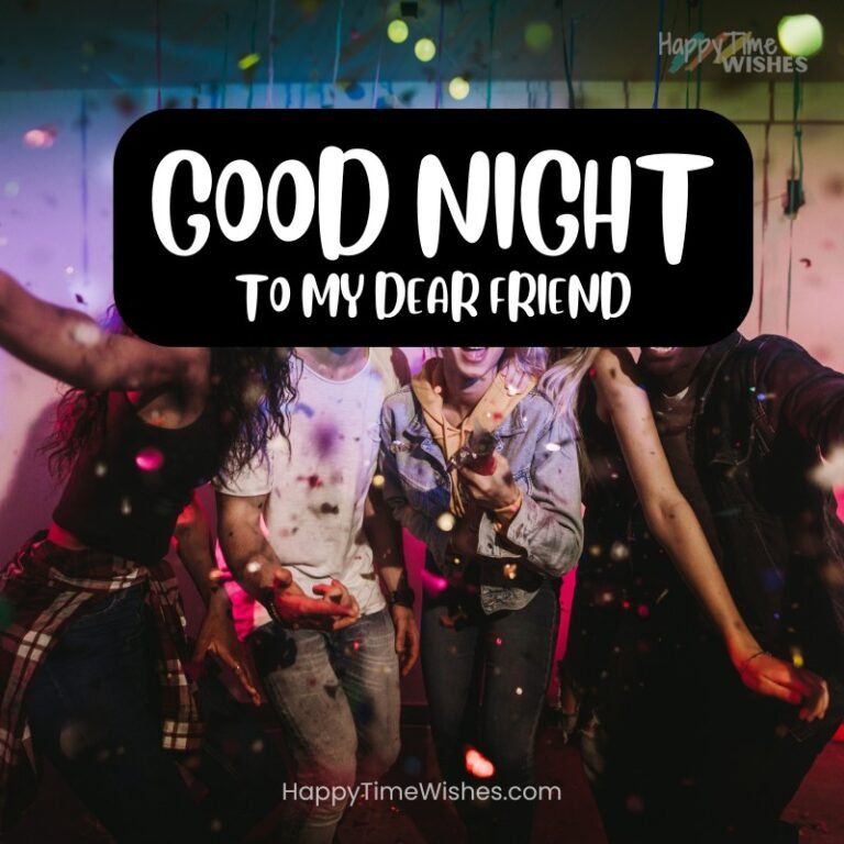 35+ Good Night Images for Friends with Quotes