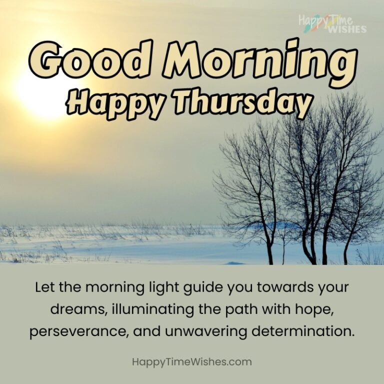 40+ Good Morning Happy Thursday Images & Quotes [2025]