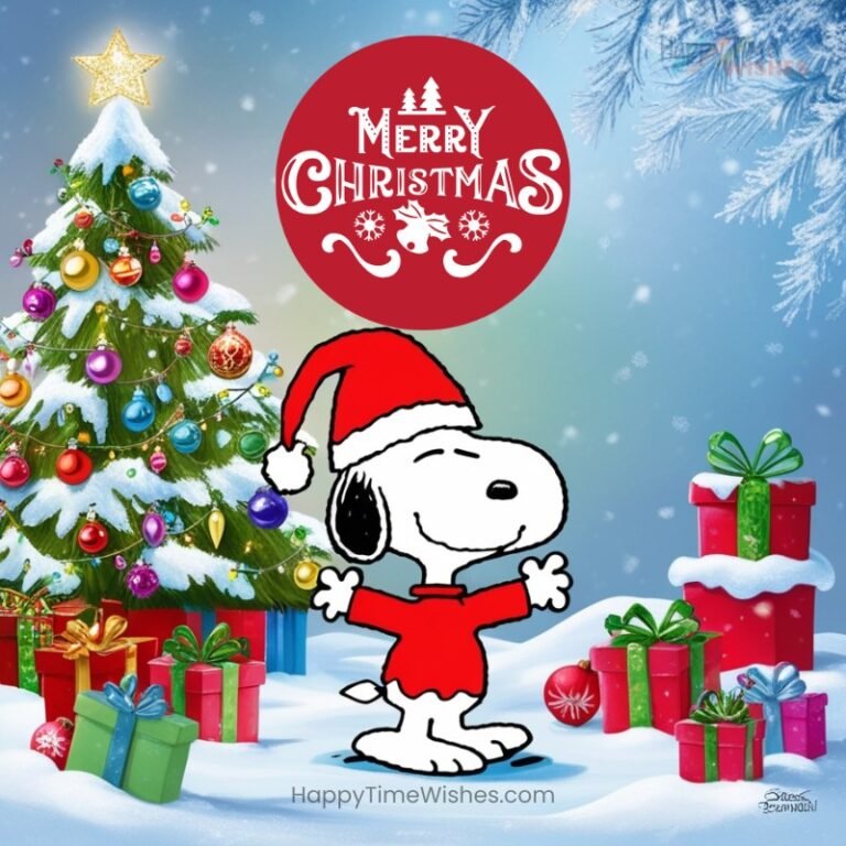 25+ Snoopy Merry Christmas Images & Quotes [2025]